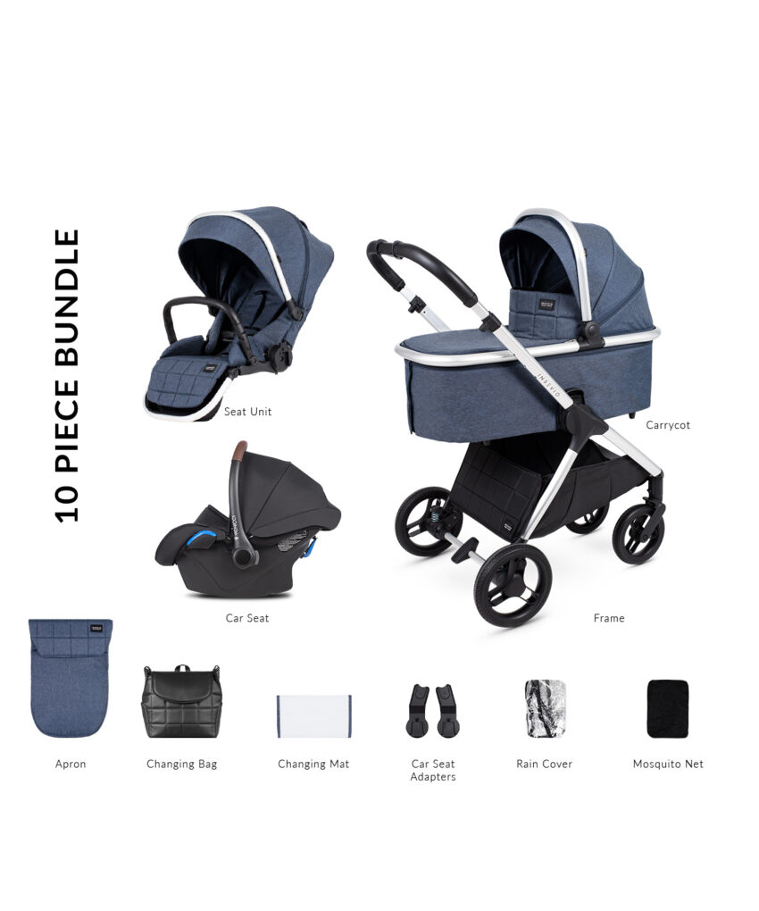 Insevio Ocean Blue Pram – Venicci UK